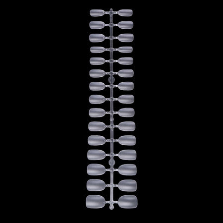 300pcs Full Cover Nail Tips for Extension in 15 Sizes - Short Round ...