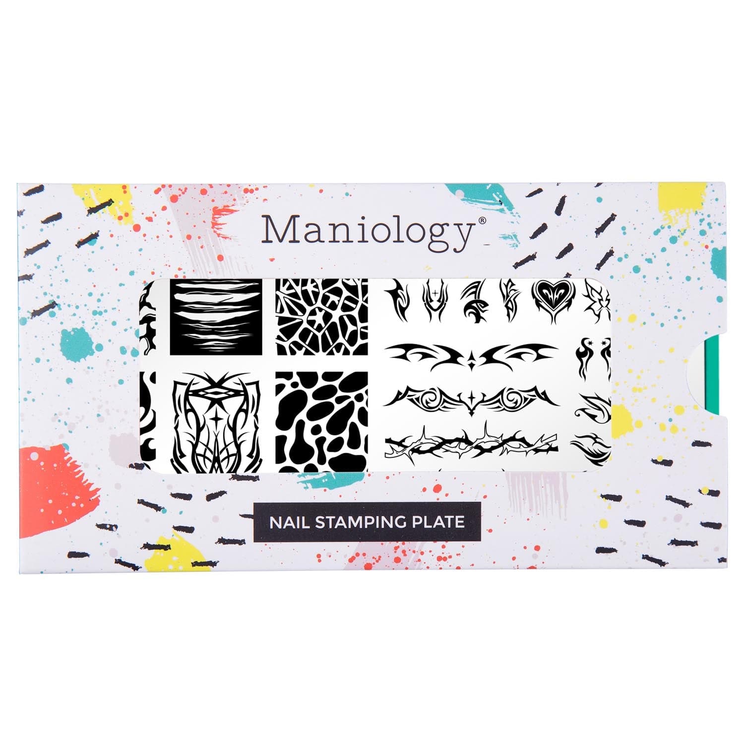 90s Flash (M452) - Nail Stamping Plate – Maniology
