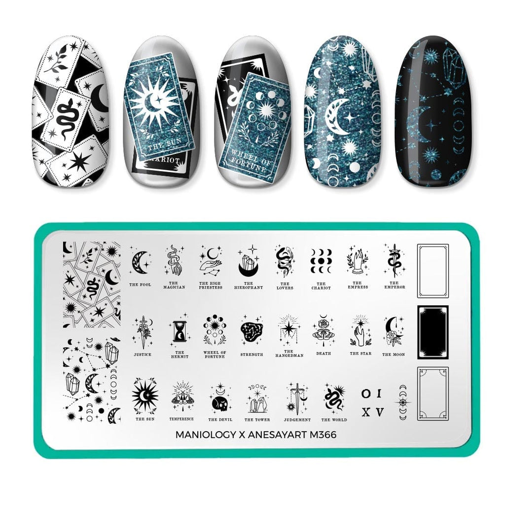Artist Collaboration: Anesayart - Celestial Tarot (M366) - Nail Stampi ...