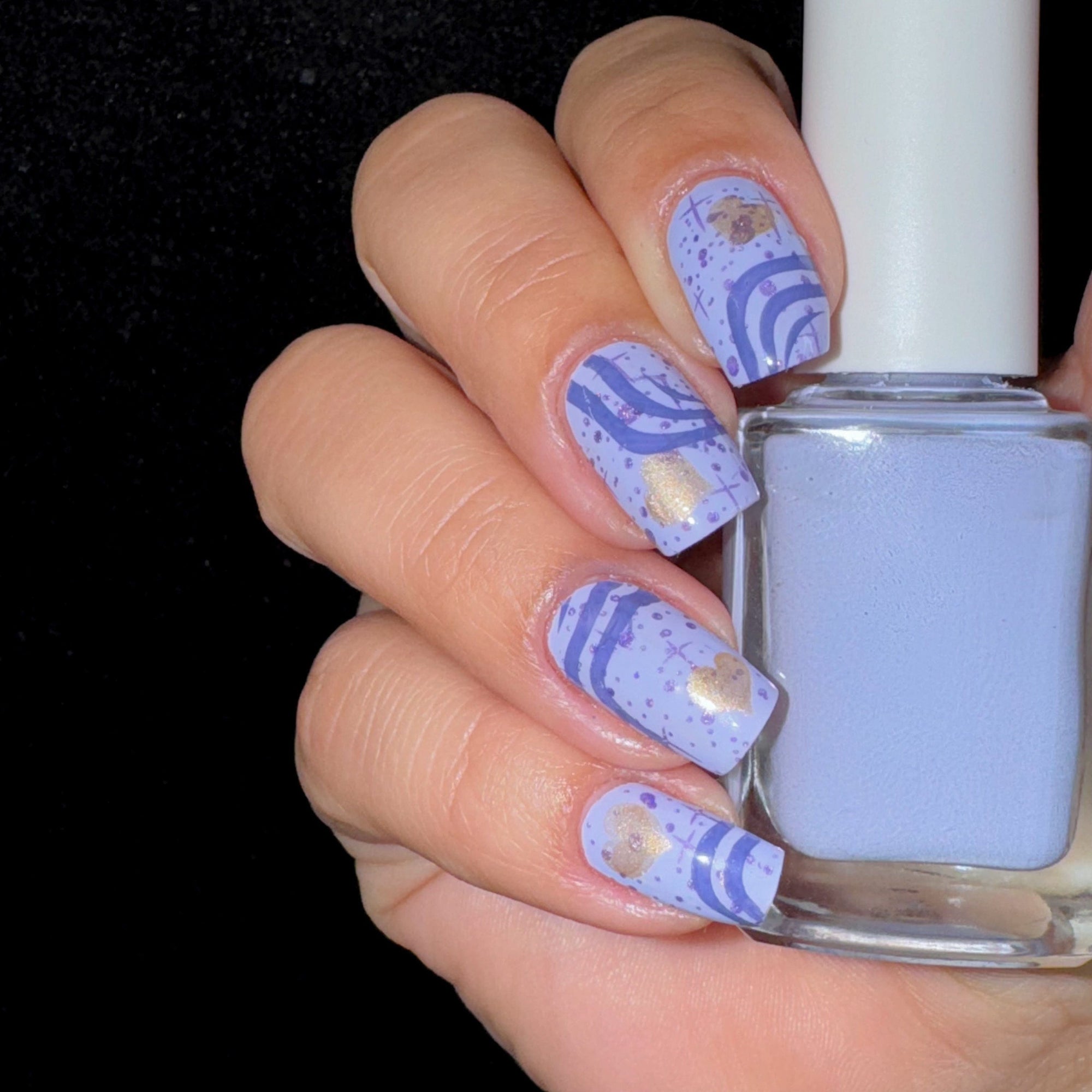 Artist Collaboration: Carole Annette (M415) - Nail Stamping Plate ...