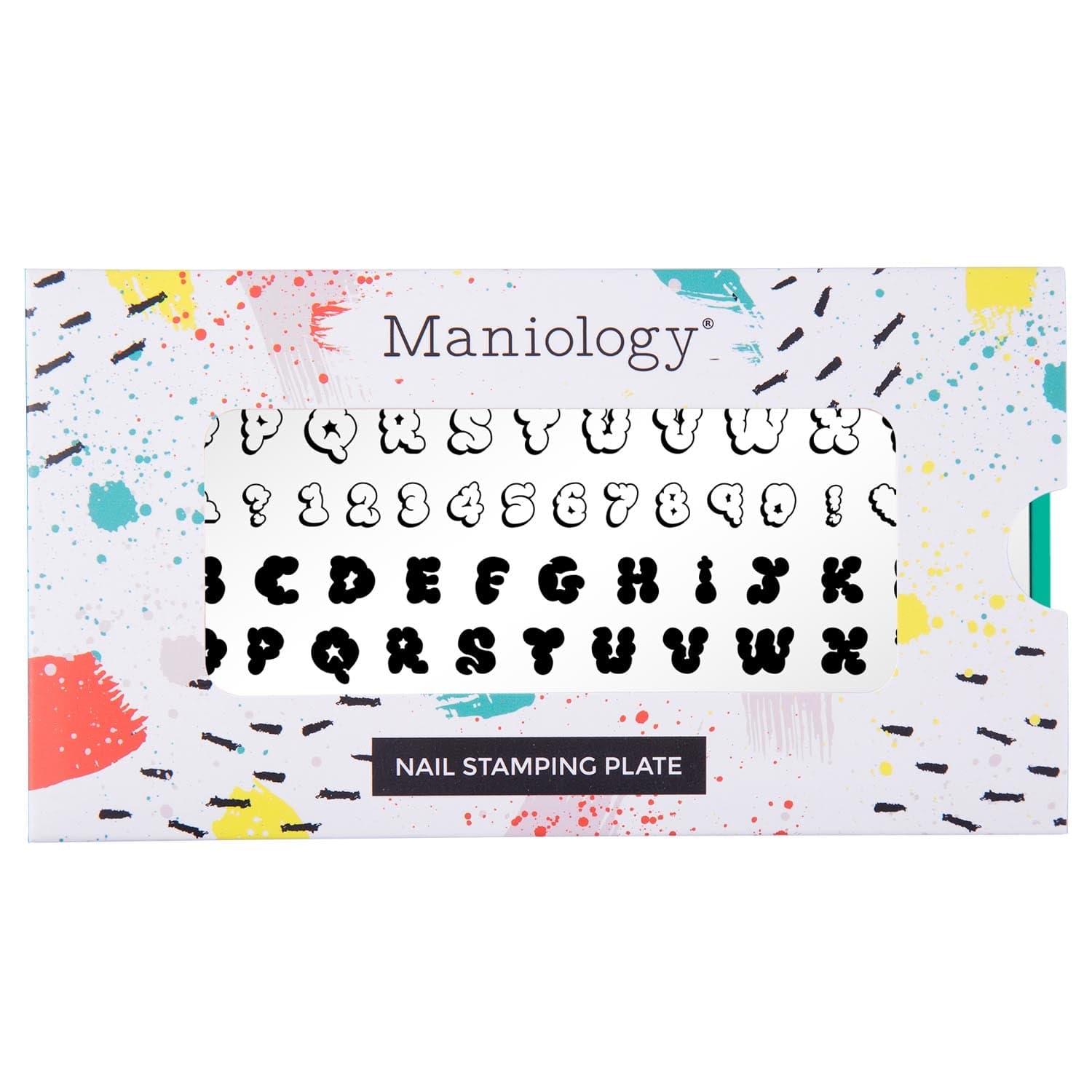 Cloud Font (M498) - Nail Stamping Plate – Maniology