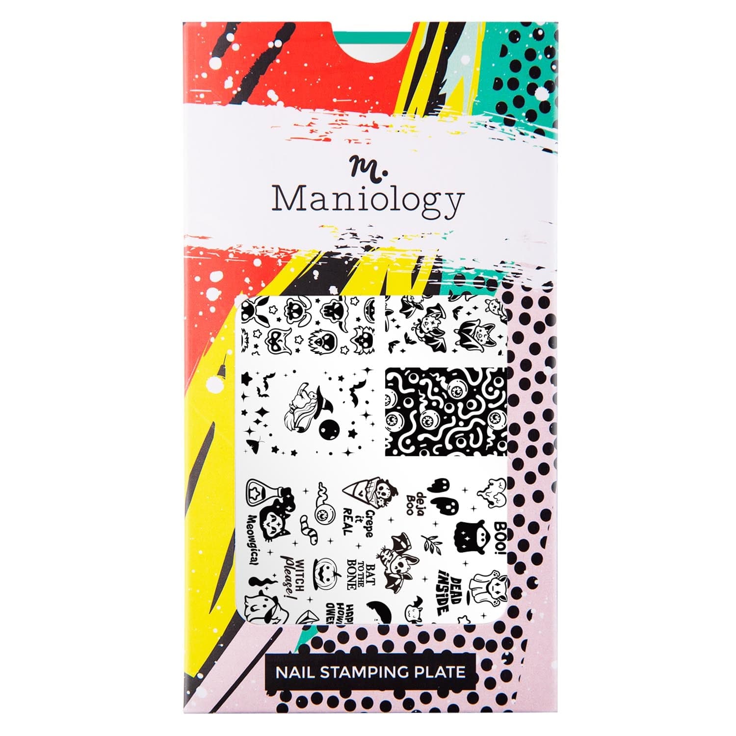Deja Boo! (M392) - Nail Stamping Plate – Maniology