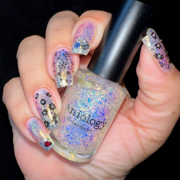 Festive Gradients (M400) - Nail Stamping Plate – Maniology