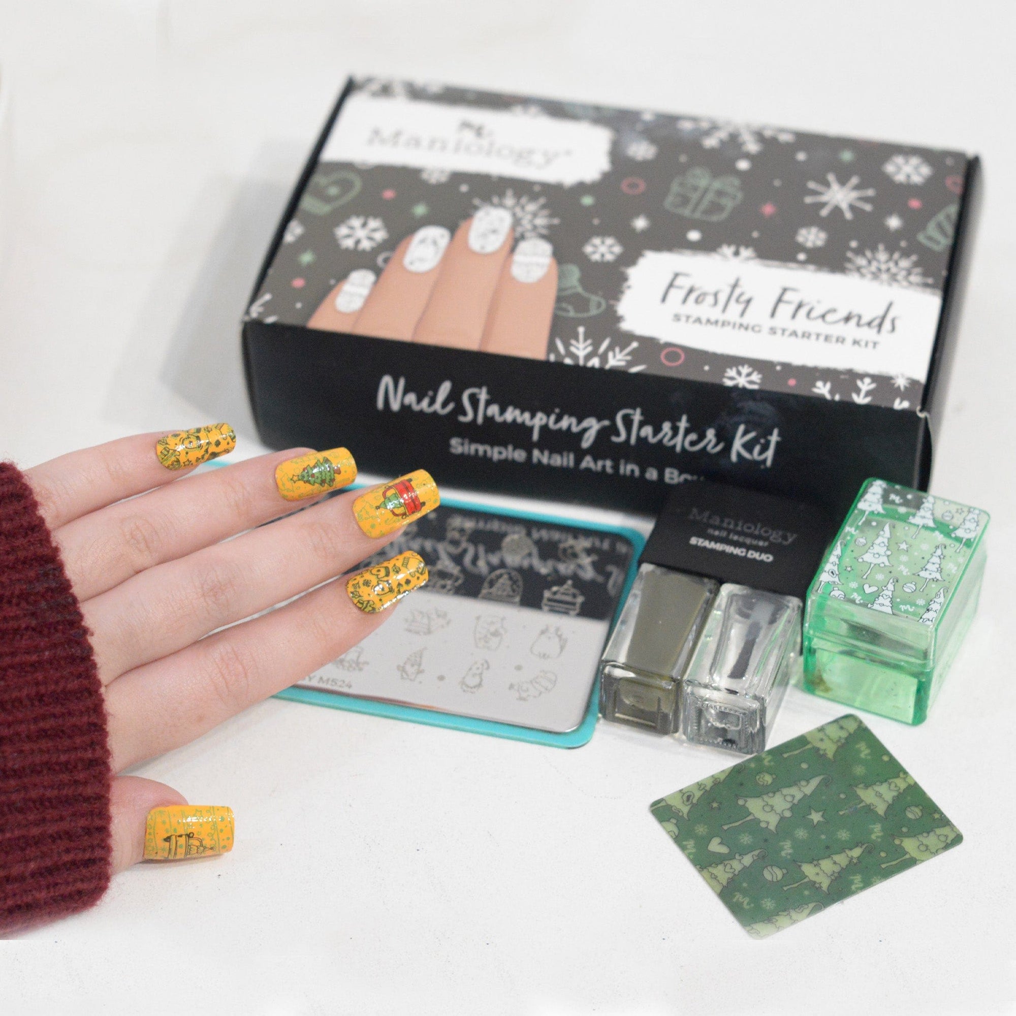 Frosty Friends: Nail Stamping Starter Kit – Maniology