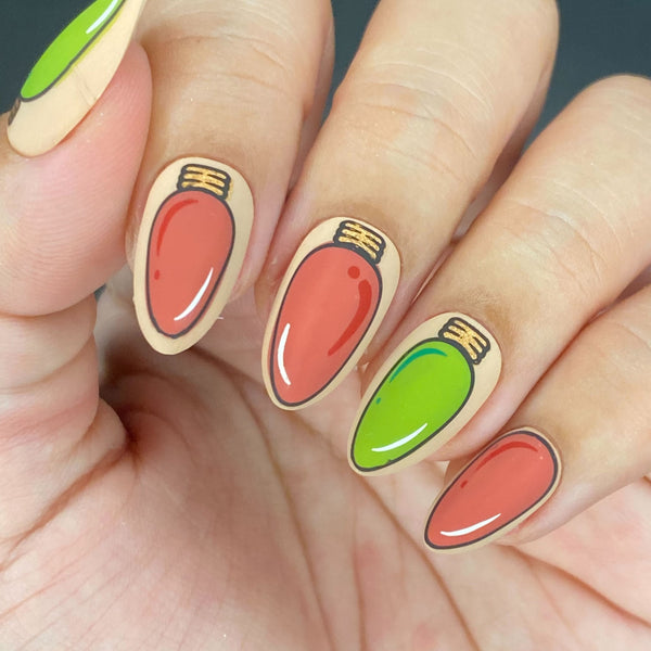 Gleaming Lights (M416) - Nail Stamping Plate – Maniology