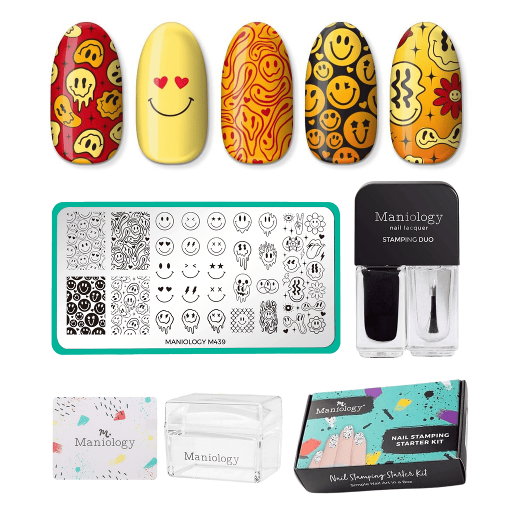 Happy Face Nails: Nail Stamping Starter Kit – Maniology