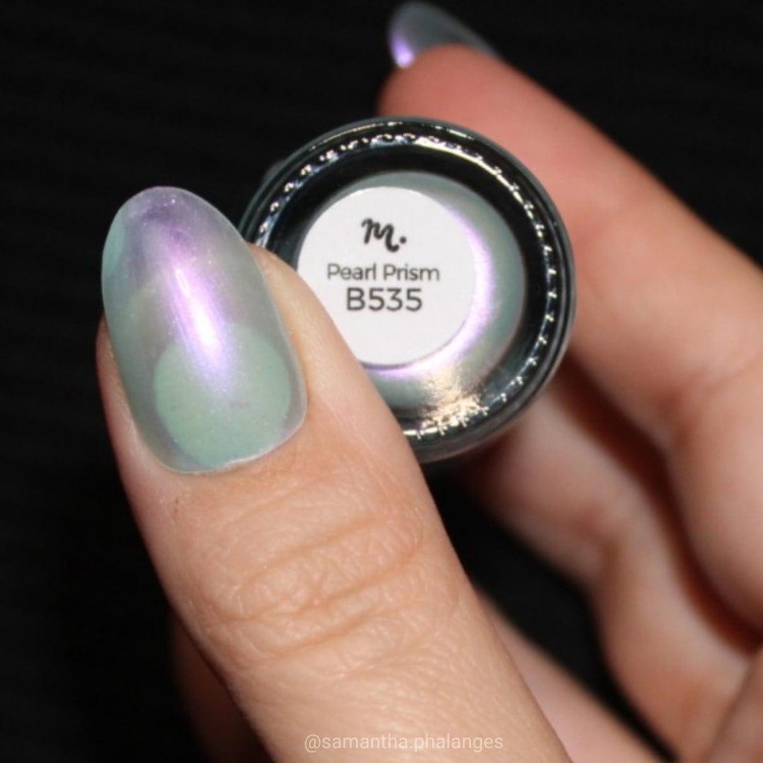 Pearl Prism (B535) - Pearlescent Baby Blue Stamping Polish – Maniology