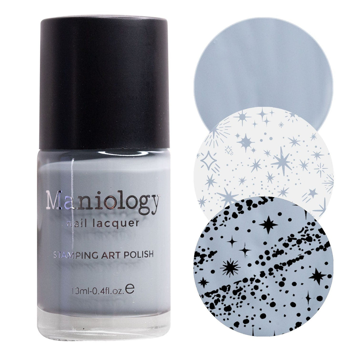 Asteroid (B504) - Cream Gray Stamping Polish – Maniology