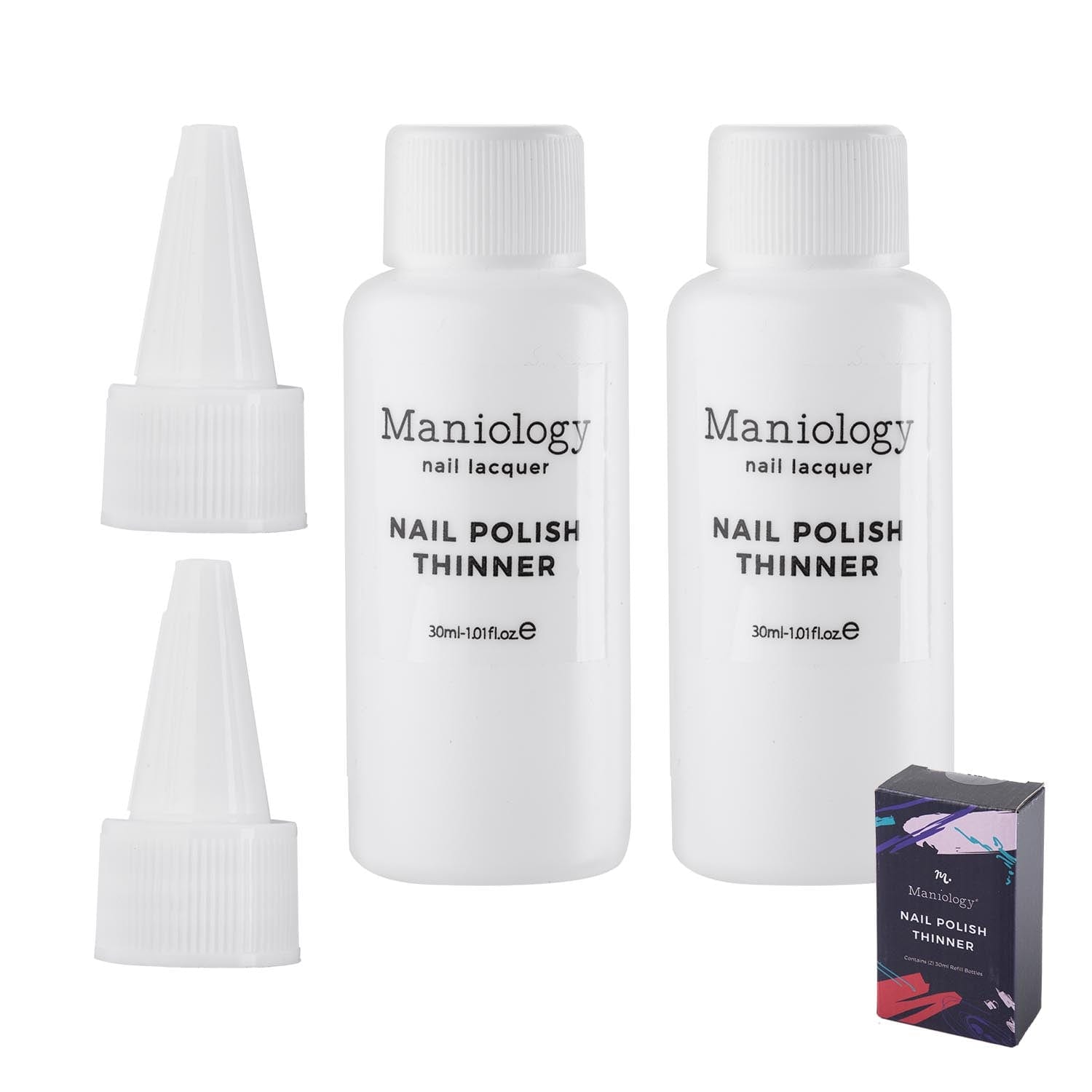 Nail Polish Thinner Set - Includes (2) 30ml Bottles – Maniology