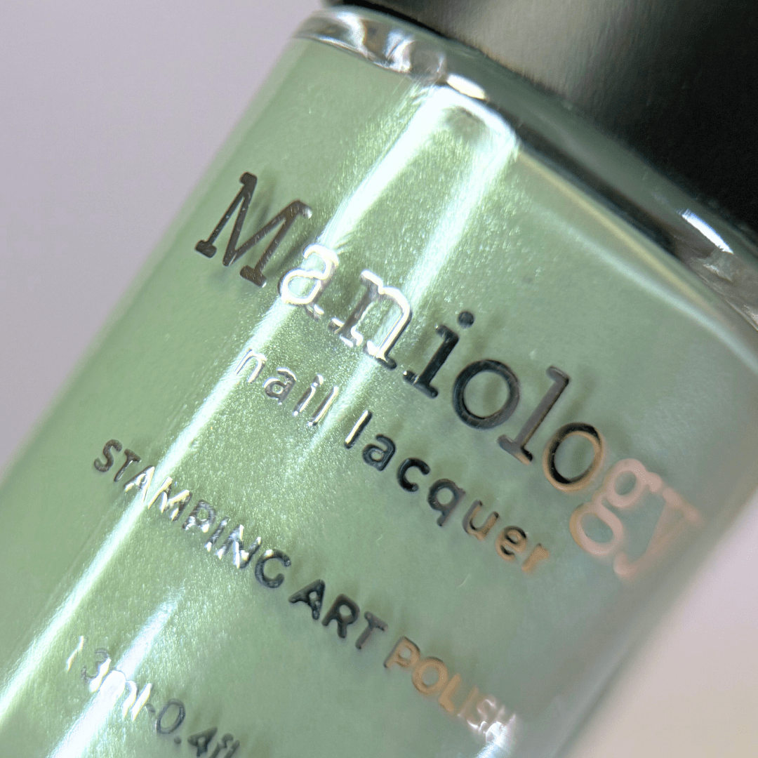 Wintergreen (B569) - Sage Pearl Cream Stamping Polish – Maniology