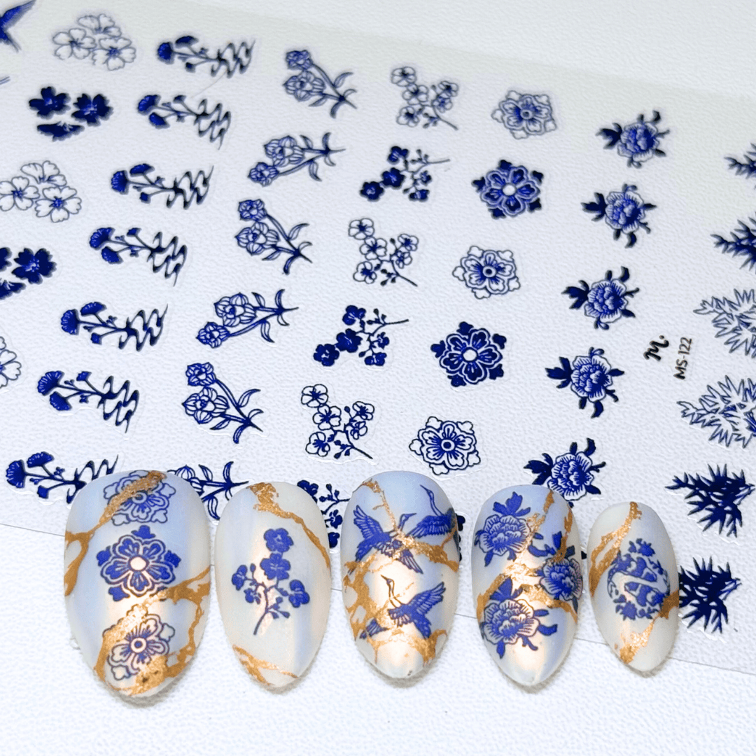 Porcelain Pictures (MS-122) - Nail Art Sticker – Maniology