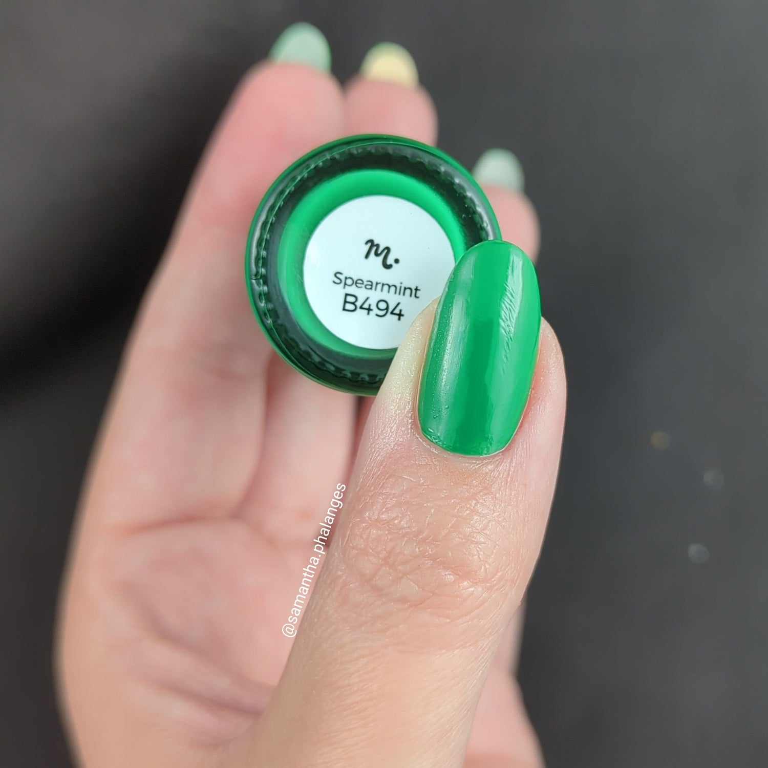 Spearmint (B494) - Cream Green Stamping Polish – Maniology