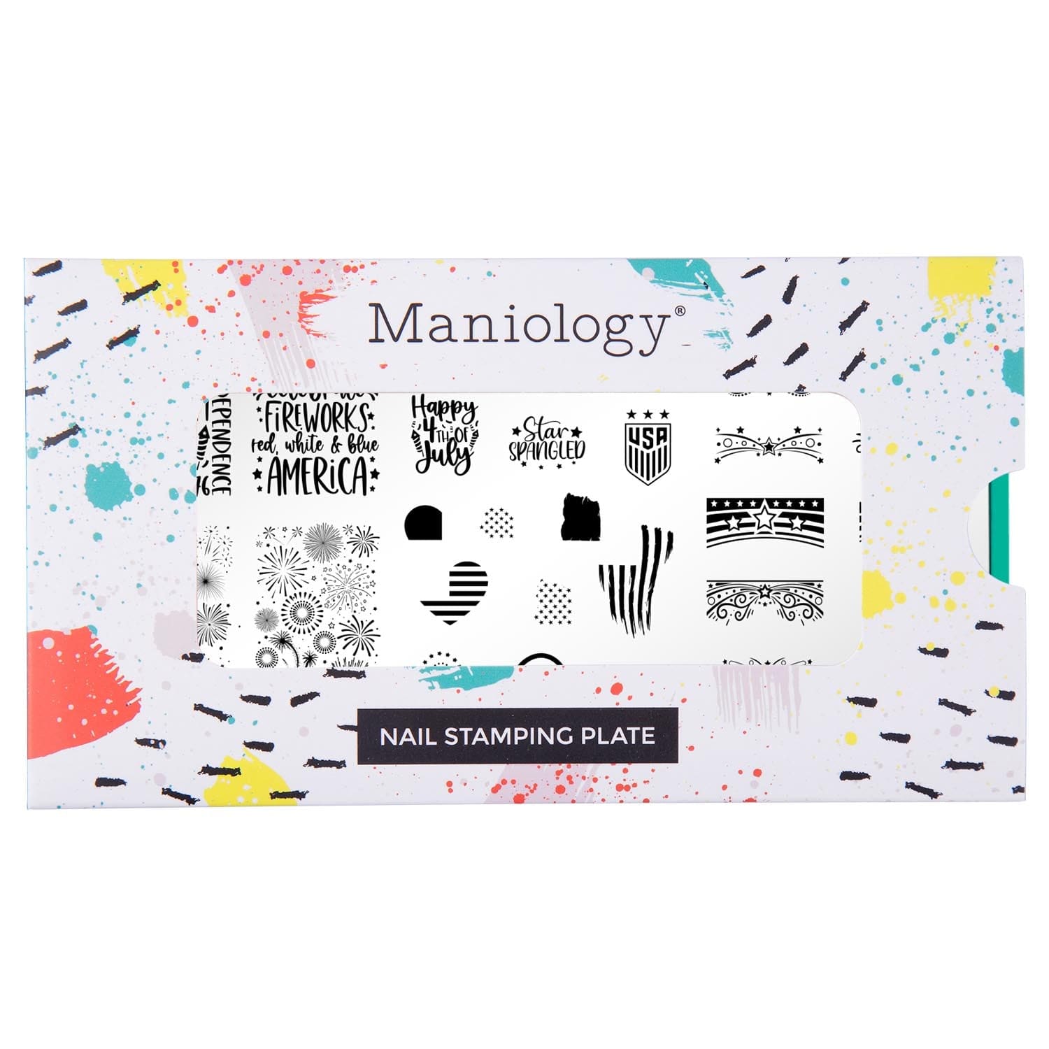 Star Spangled (M503) - Nail Stamping Plate – Maniology