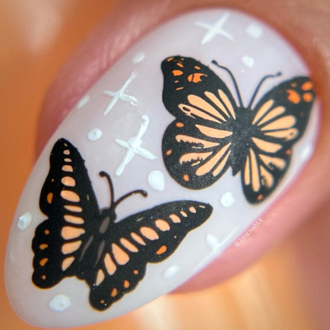 Winged Creatures Nail Stamping Plate | Maniology