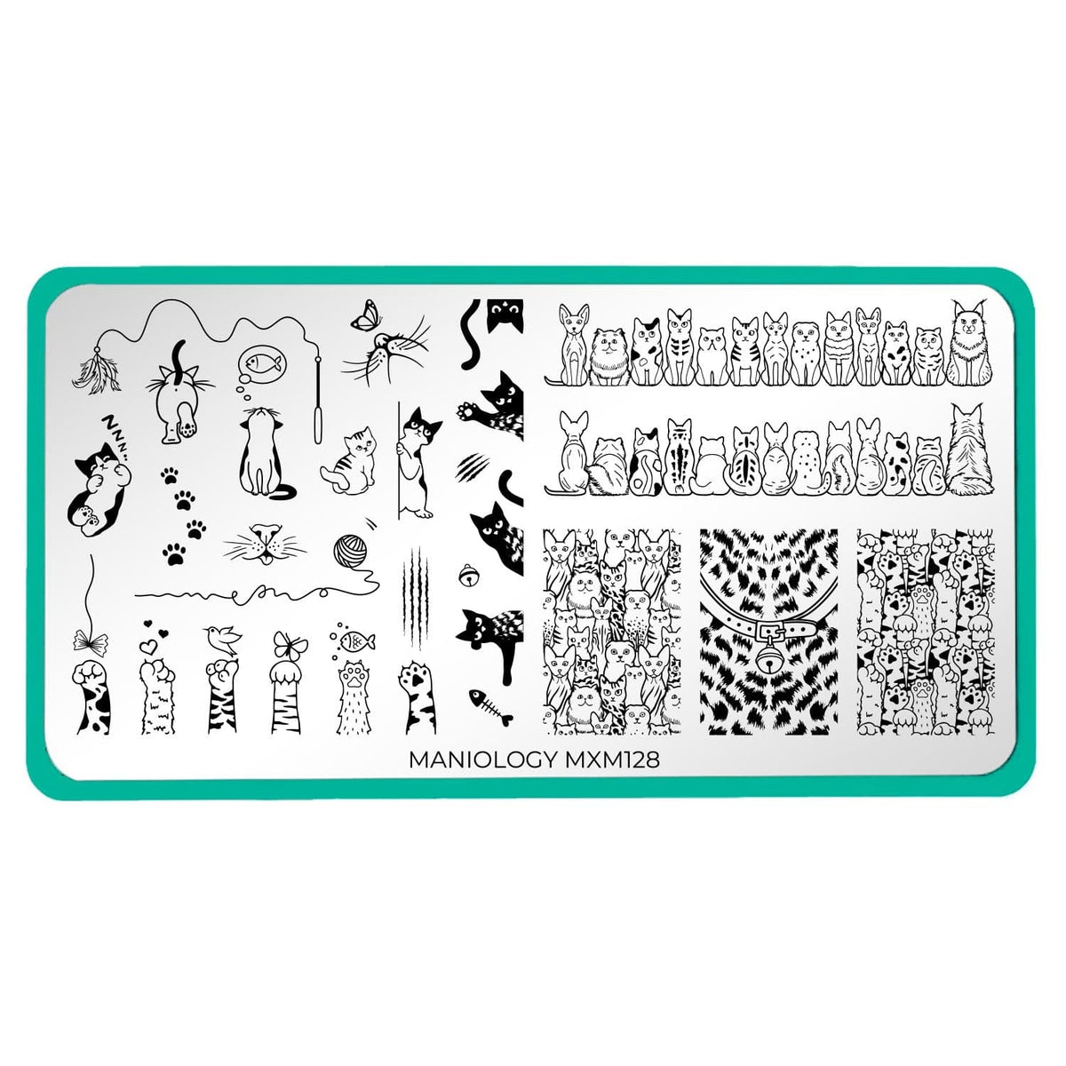 Furever Friends: Meow Manor (MXM128) - Nail Stamping Plate – Maniology