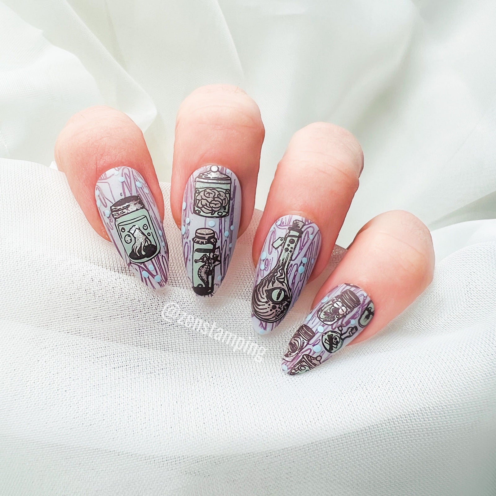 Mad Scientist (M331) - Nail Stamping Plate – Maniology