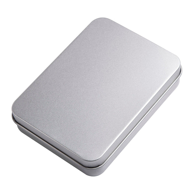 Magnetic Nail Tip Stand and Storage Silver Tin | Maniology