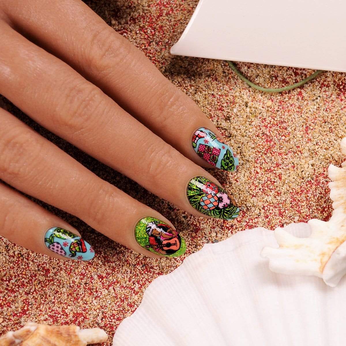 Tutu Mele Metallic Green Stamping Polish | Maniology