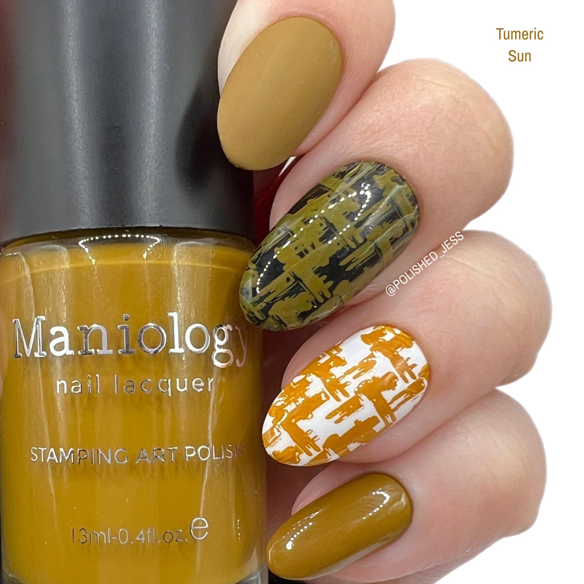 Turmeric Sun Mythos Collection Stamping Polish | Maniology