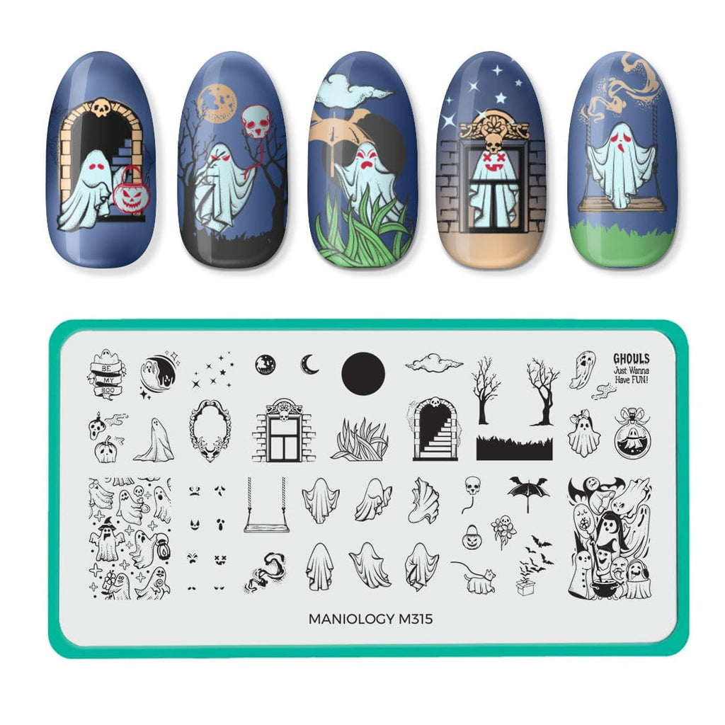 Paranormal Activity Nail Stamping Plate | Maniology