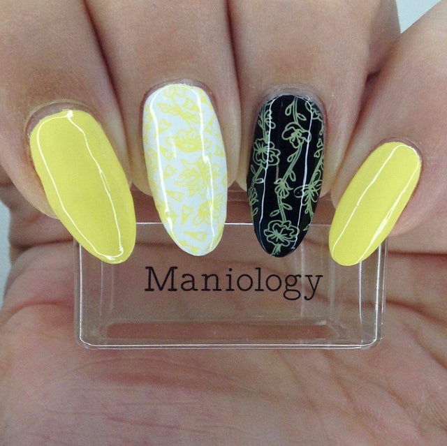 Perfect Trio: 3-Piece Sunny Meadow Nail Stamping Polish Set – Maniology