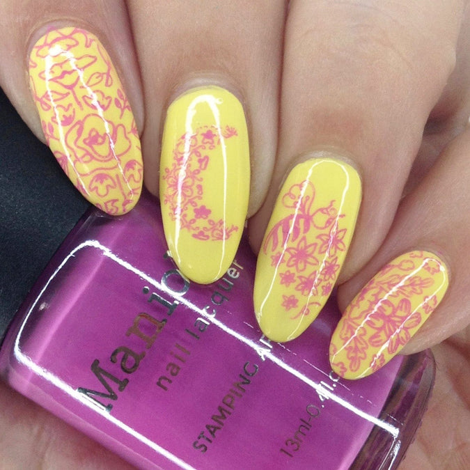Perfect Trio: 3-Piece Sunny Meadow Nail Stamping Polish Set – Maniology