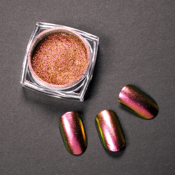 Twilight Fall Duochrome Nail Art Powder | Maniology