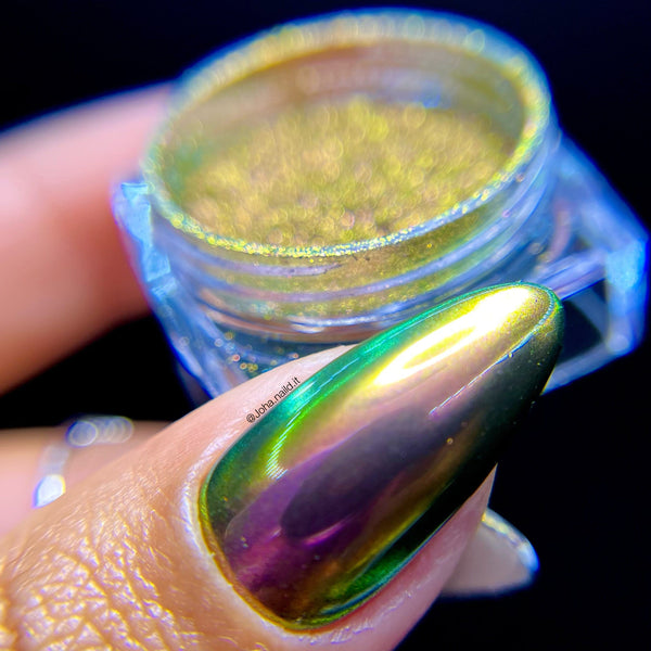 Twilight Fall Duochrome Nail Art Powder | Maniology